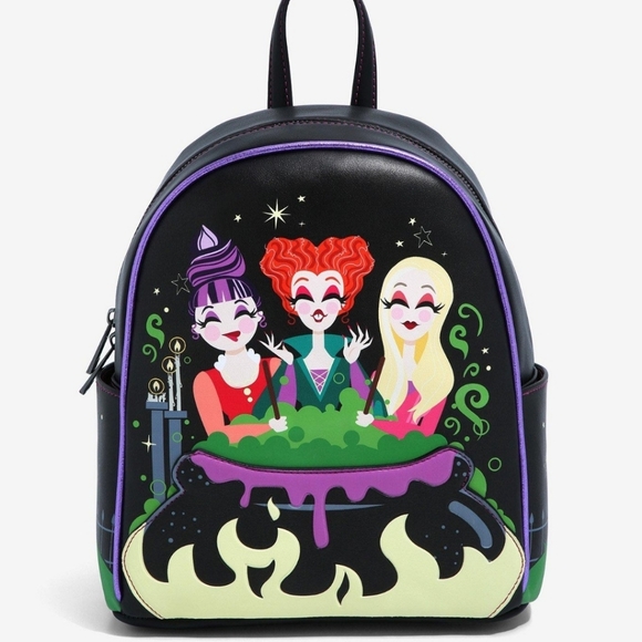 Disney | Bags | Disney Parks Hocus Pocus Sanderson Sisters Binx Mini ...